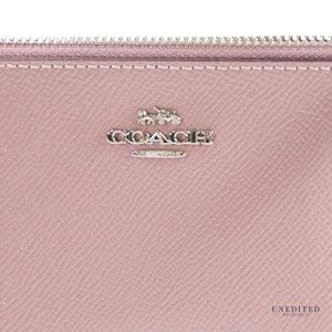 Coach | Bags | Nwt Coach Dusty Rose Leather Wristlet | Poshmark